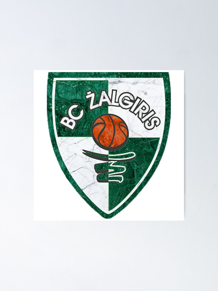 "Zalgiris Marble Logo" Poster by TheGreaterTimes | Redbubble