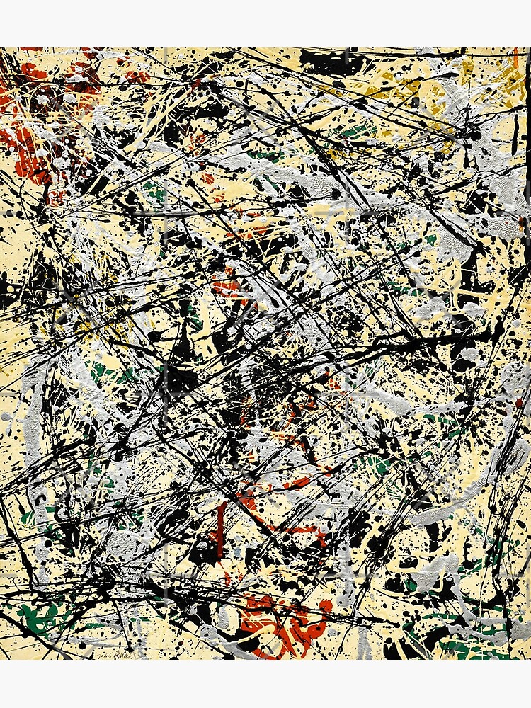 Póster «Número 32-Jackson Pollock» de LexBauer | Redbubble