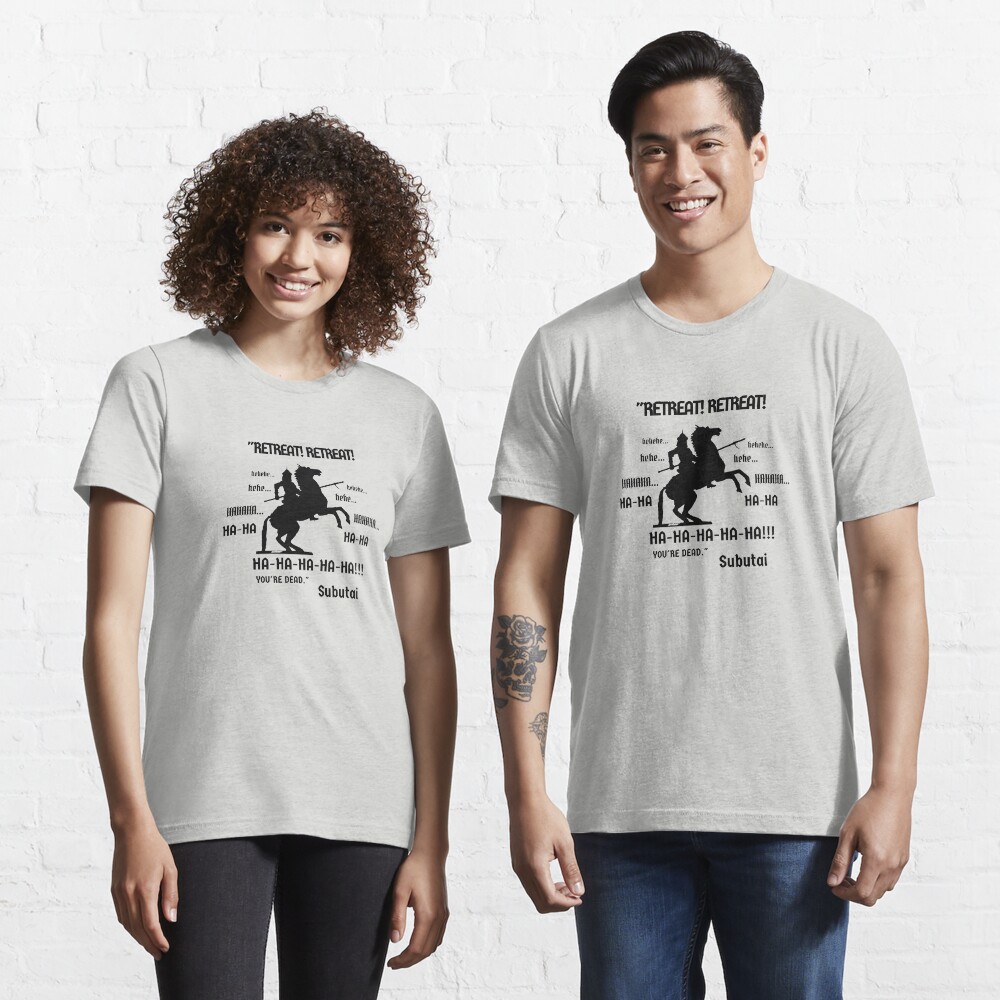 "Mongol Empire: Subutai" T-shirt for Sale by HistoryMafia | Redbubble ...