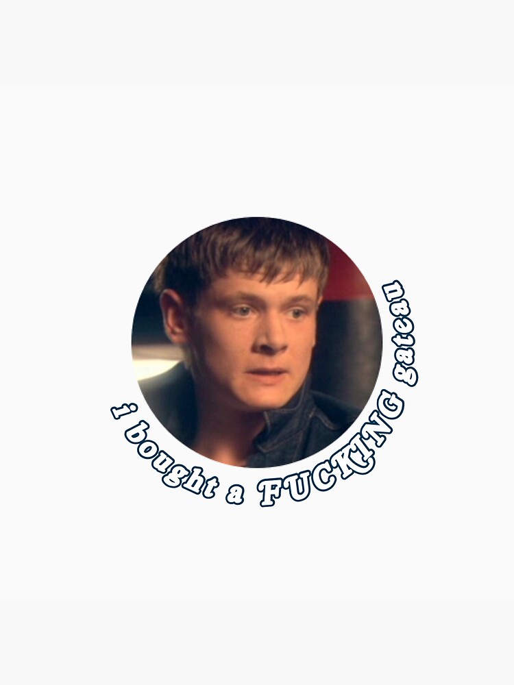 "cook skins gateau quote sticker" Sticker for Sale by loisxjessica ...