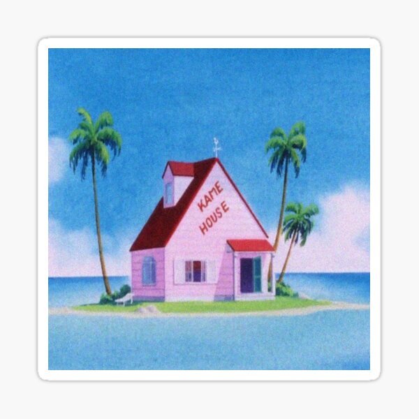 "Kame House" Sticker by AnimeWorldz | Redbubble