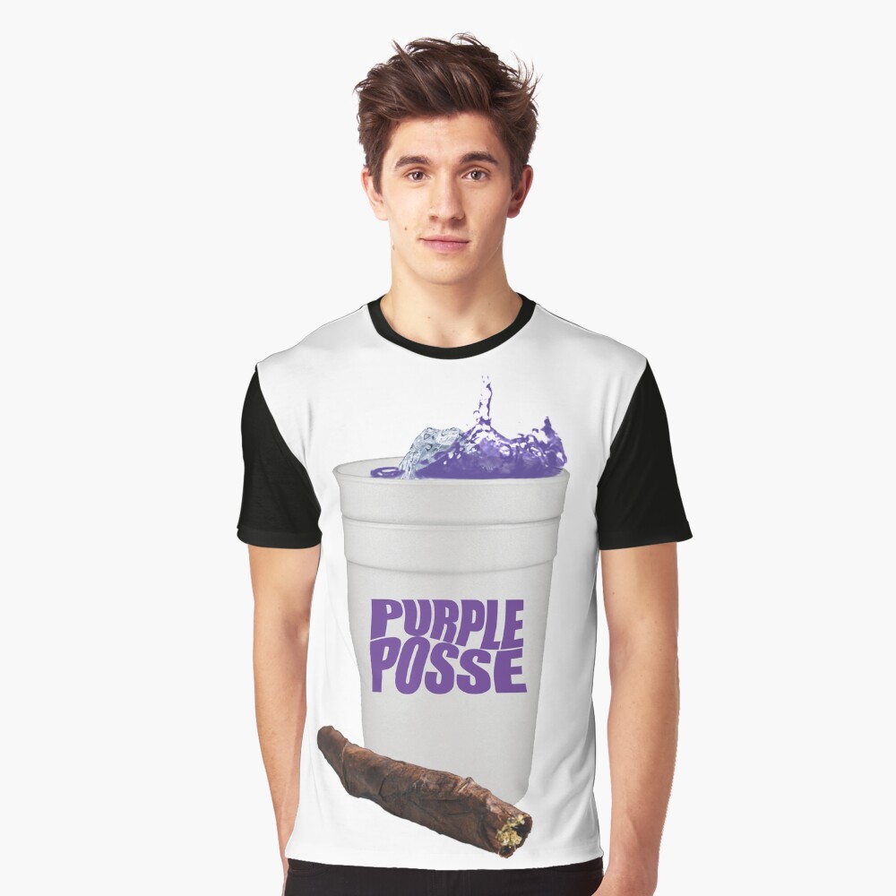 "PURPLE POSSE - DOUBLE CUP" Sticker by JuicySchinken | Redbubble