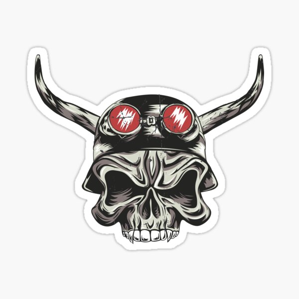 "Longhorn Headgear" Sticker by MisterGooseShop | Redbubble