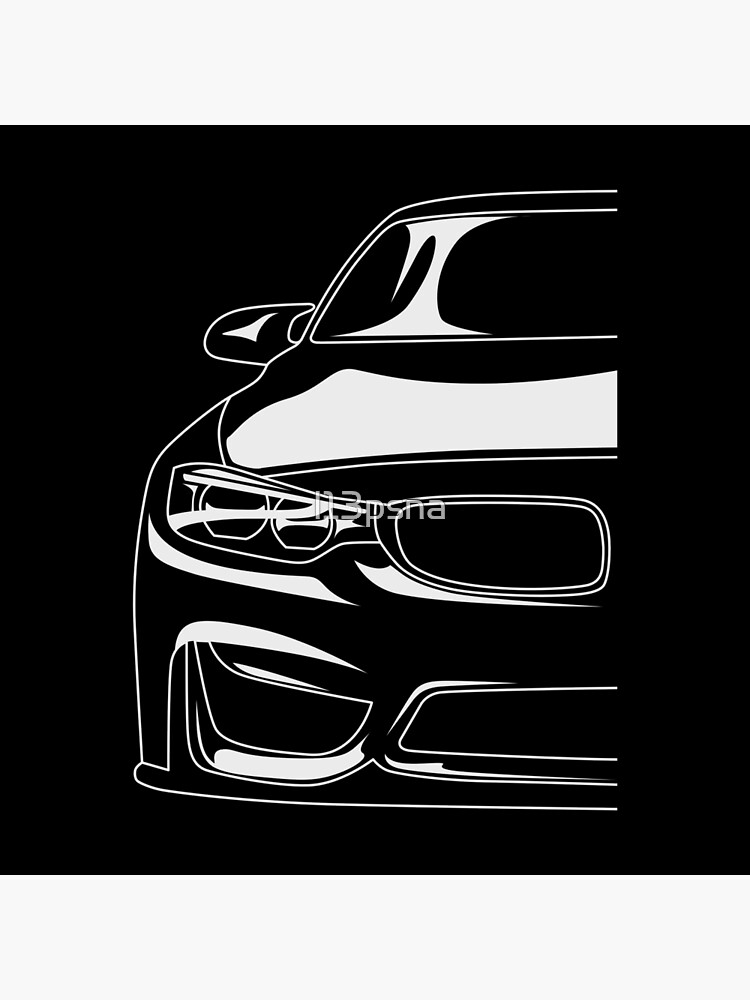 "F80 M3 Front" Canvas Print for Sale by l13psna | Redbubble