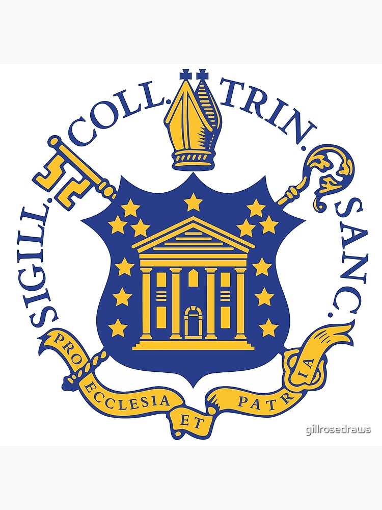 "Trinity College Hartford Seal" Poster for Sale by gillrosedraws ...