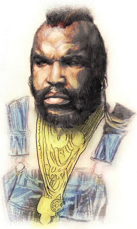 "B.A. Baracus or Mr. T from the A-Team by Aaron Bir" by AaronBir ...