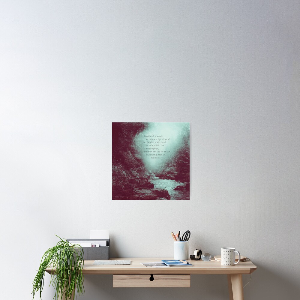 "Psalm 144" Poster for Sale by mercyrain | Redbubble