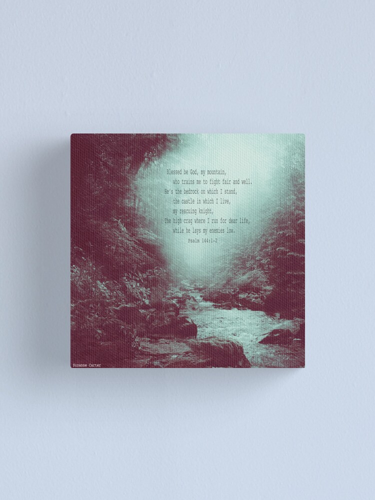 "Psalm 144" Canvas Print for Sale by mercyrain | Redbubble