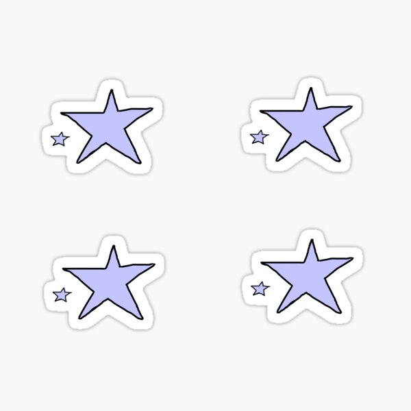 "stars sticker pack" Sticker by stickersbydarcy | Redbubble