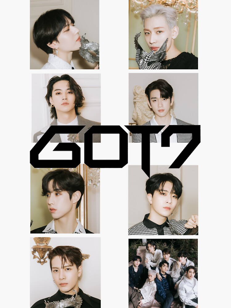 "GOT7 DYE Photo Design" Sticker for Sale by KInspirations | Redbubble