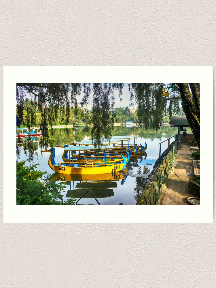 "Burnham Park " Art Print for Sale by nhk999 | Redbubble