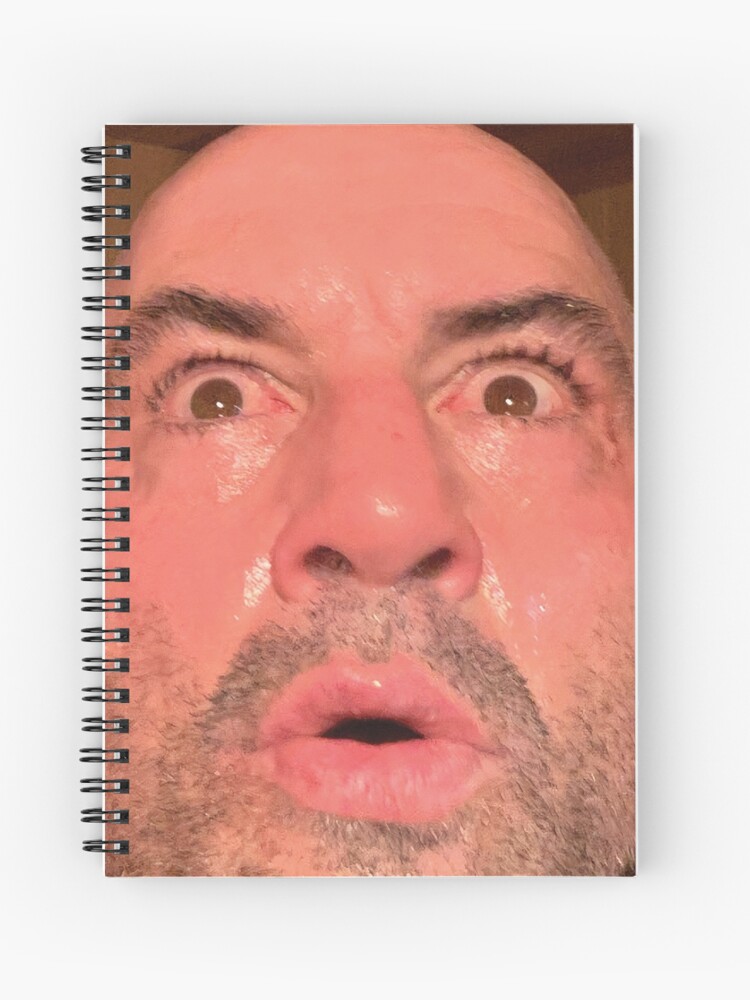 "Joe Rogan Sauna Face" Journal for Sale by lukejjh | Redbubble