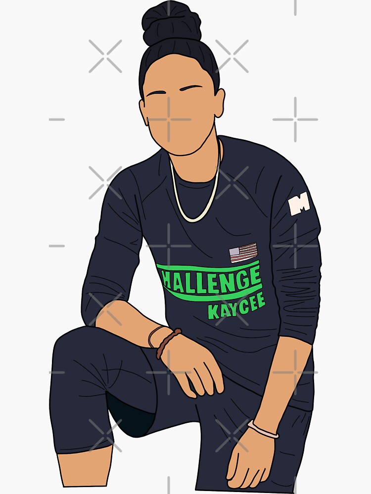 "Kaycee Clark" Sticker by christinaserna | Redbubble