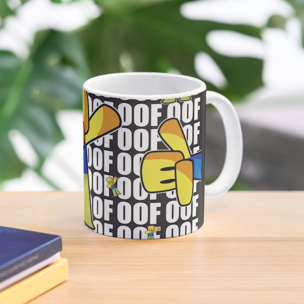 " Roblox OOF Dabbing Dab Hand Drawn Pattern Gaming Noob Gift For Kids ...