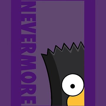 "Nevermore - Bart The Raven" Poster for Sale by EaglesStudio | Redbubble