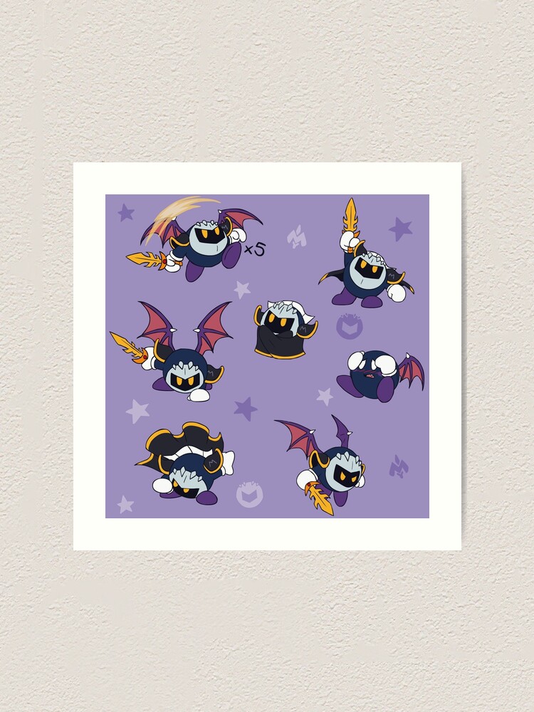 "Chibi Meta Knight" Art Print by VibrantEchoes | Redbubble