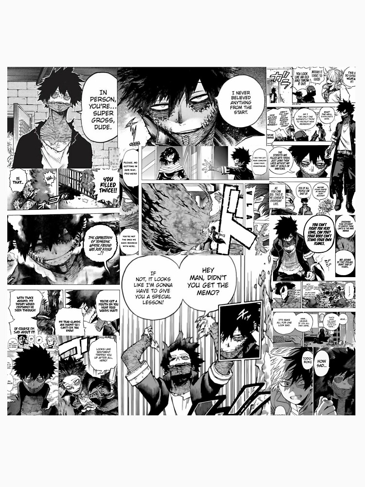 Dabi Manga Panel T Shirt By Kseniar Redbubble Dabi T Shirts Mha