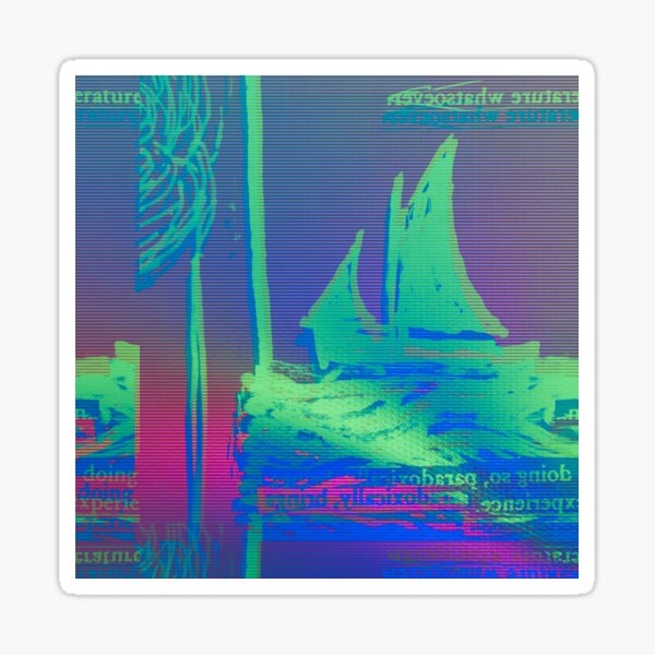 "Literary Voyage" Sticker for Sale by NoMalice2000 | Redbubble