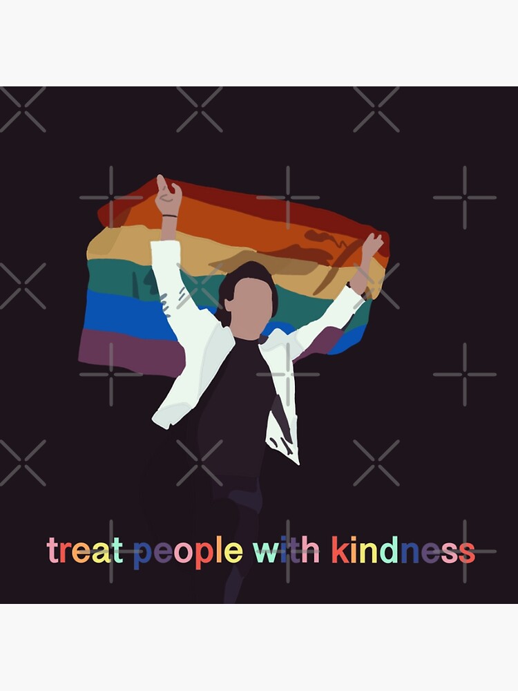 "Treat people with kindness - Harry Styles - Fine Line" Art Print by ...