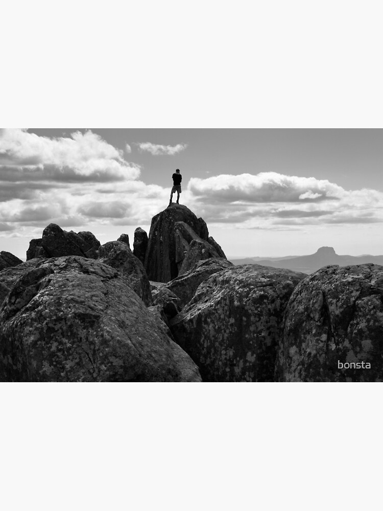 "On Mt Ossa's summit proper" Poster by bonsta | Redbubble