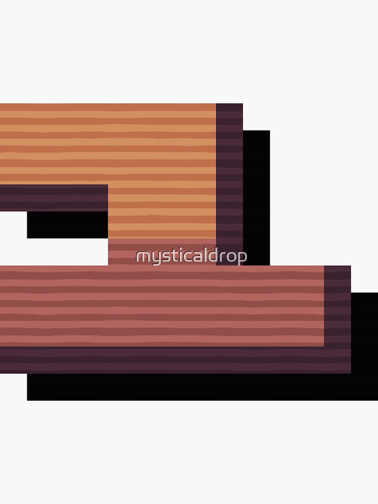 "Number 1 (Pixel Font)" Sticker by mysticaldrop | Redbubble