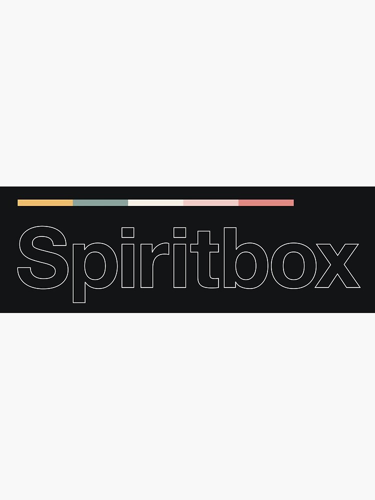 "Spiritbox Logo" Sticker for Sale by purecrispybacon | Redbubble