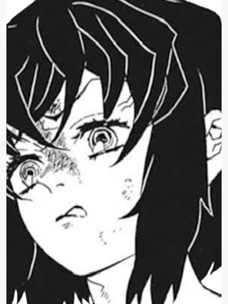 "Inosuke Hashibira Simple Design" Spiral Notebook by sad-square | Redbubble