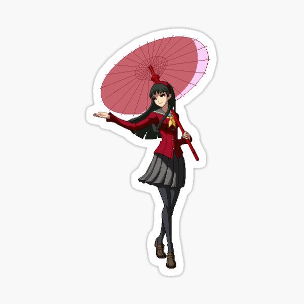 "Yukiko Amagi BBTAG" Sticker for Sale by uwuLapis | Redbubble