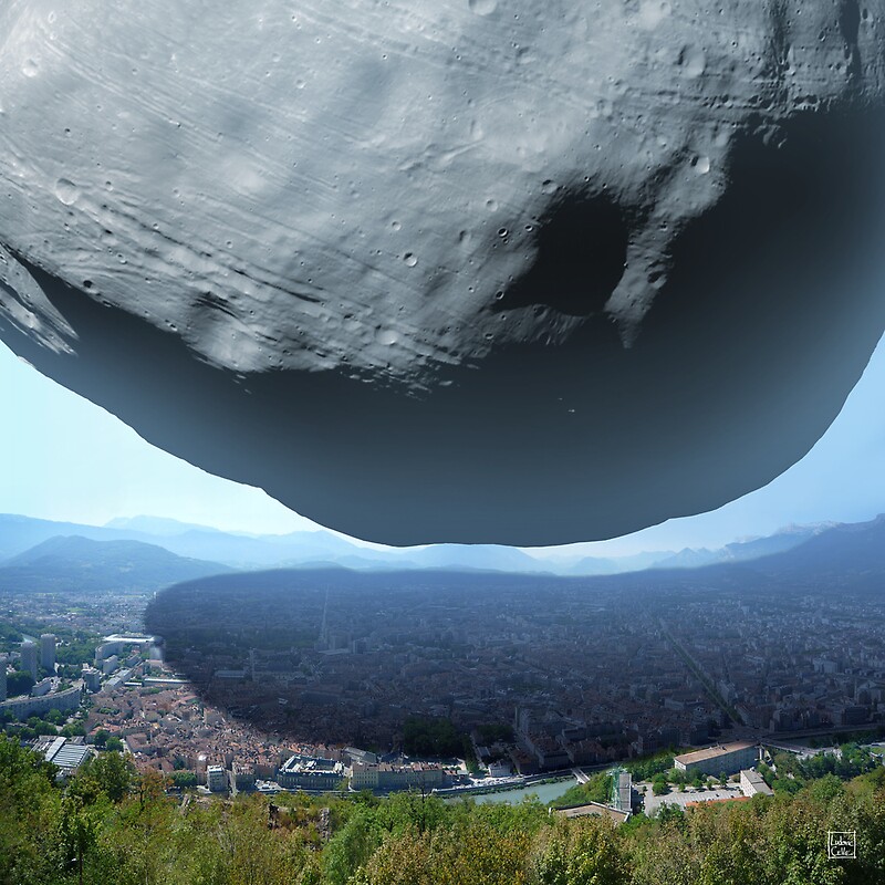 "The Scale of Phobos" by Ludovic Celle | Redbubble