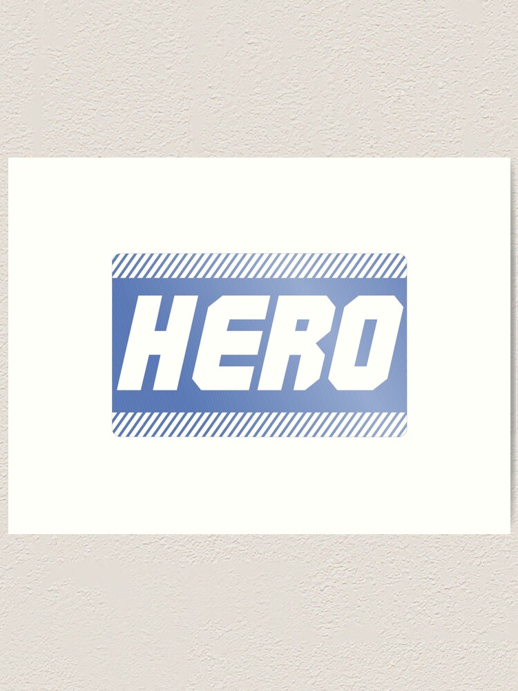 "Provisional Hero License " Art Print for Sale by mward5 | Redbubble