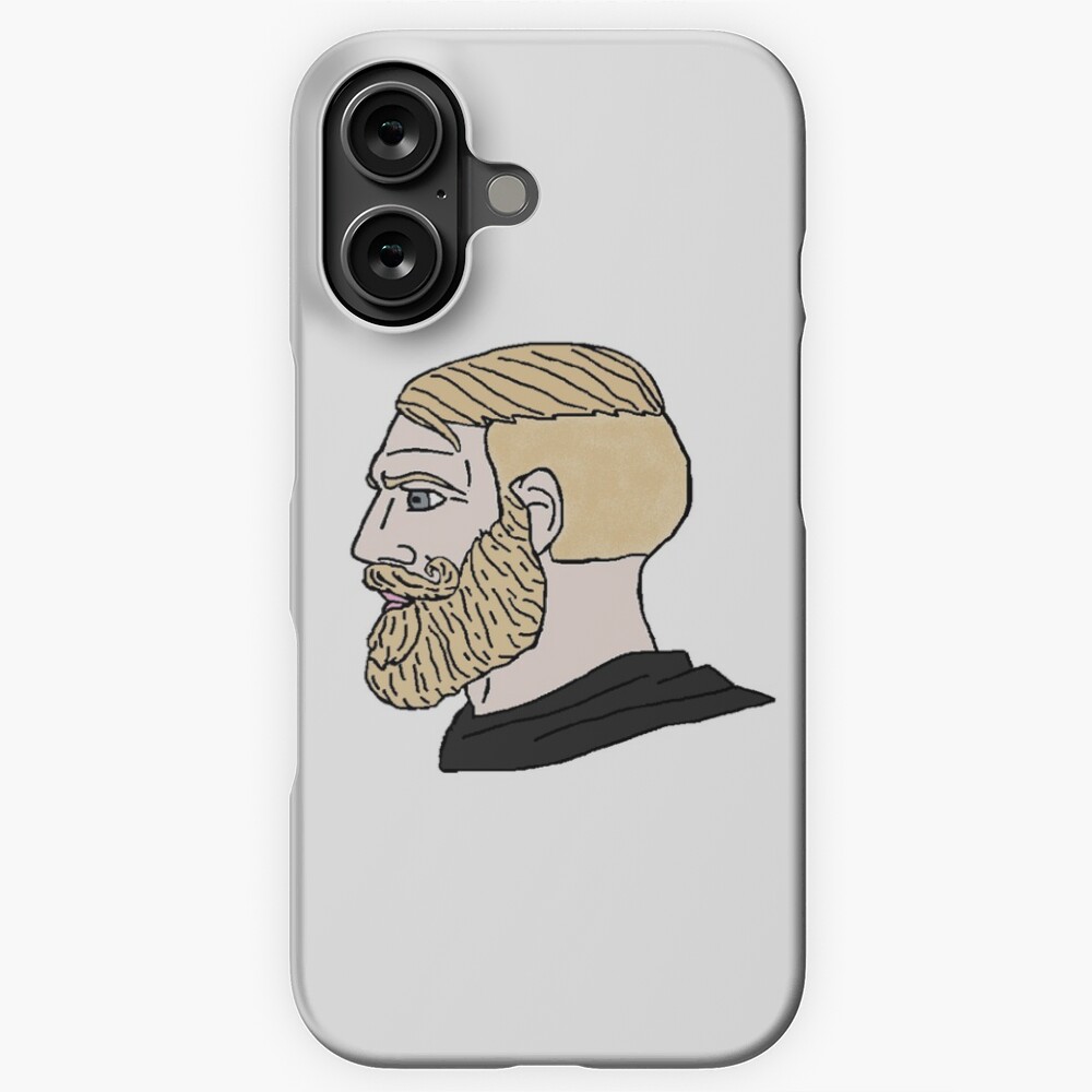 "Chad Meme Face" Sticker for Sale by EtherSales | Redbubble