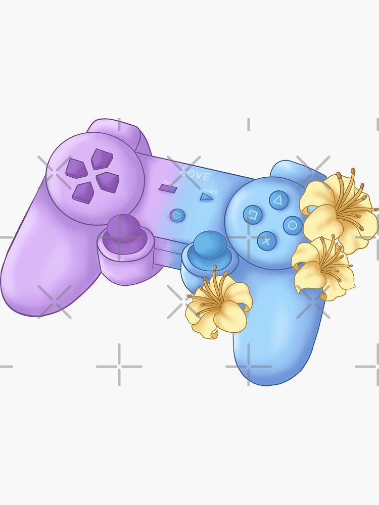 "Pastel Gaming Controller" Sticker by nimikii | Redbubble