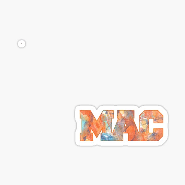 "Mac " Sticker for Sale by LoveHazel | Redbubble