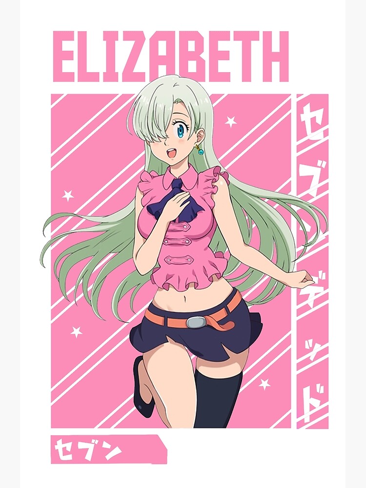"Elizabeth cute Japanese shirt" Poster for Sale by Project-Seven ...