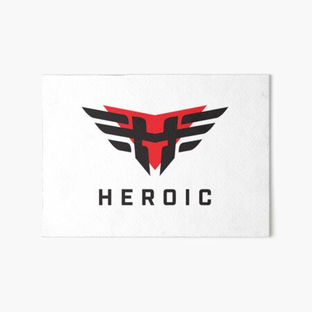 "Heroic logo" Art Board Print by stteysha | Redbubble