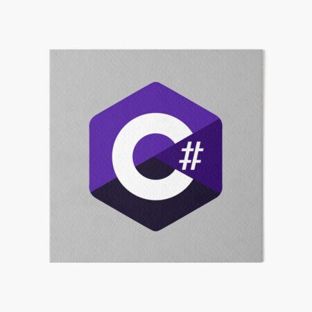 "C Sharp" Art Board Print by Starstacks | Redbubble