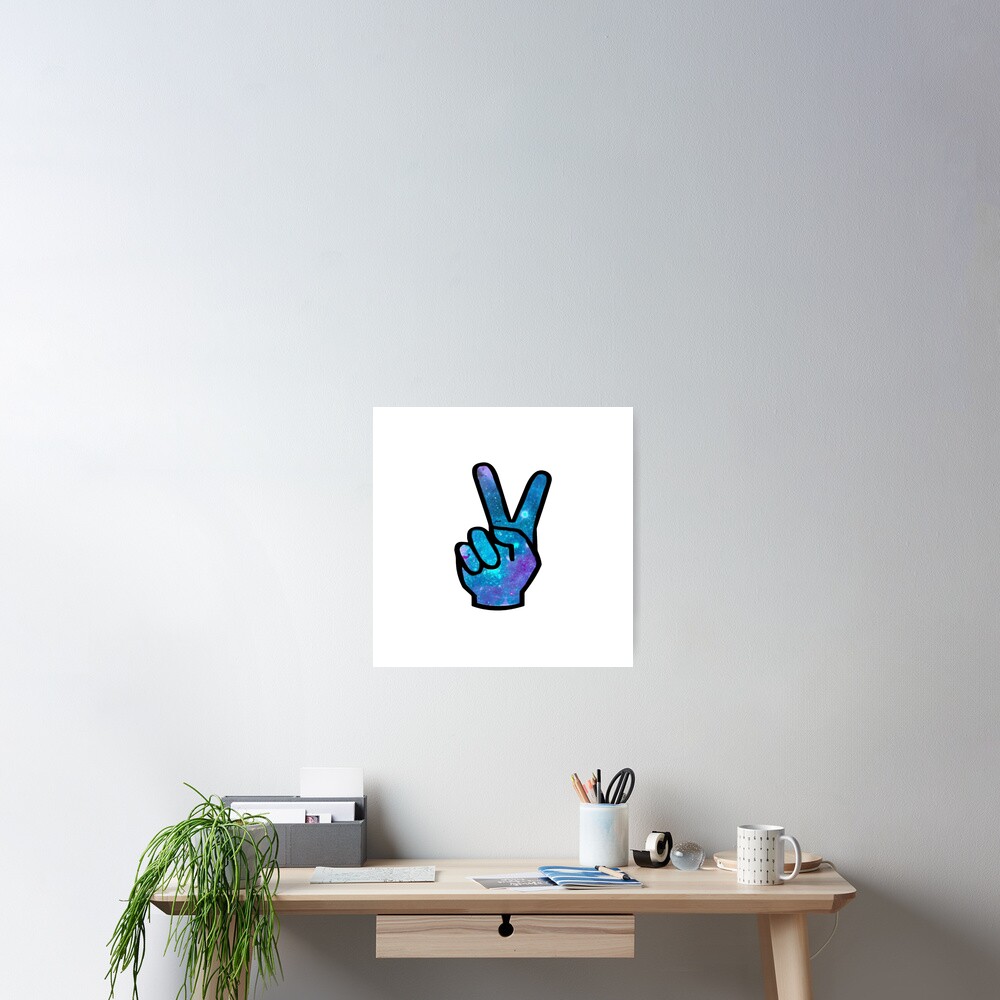 "aesthetic peace sign" Poster by whynotaesthetic | Redbubble