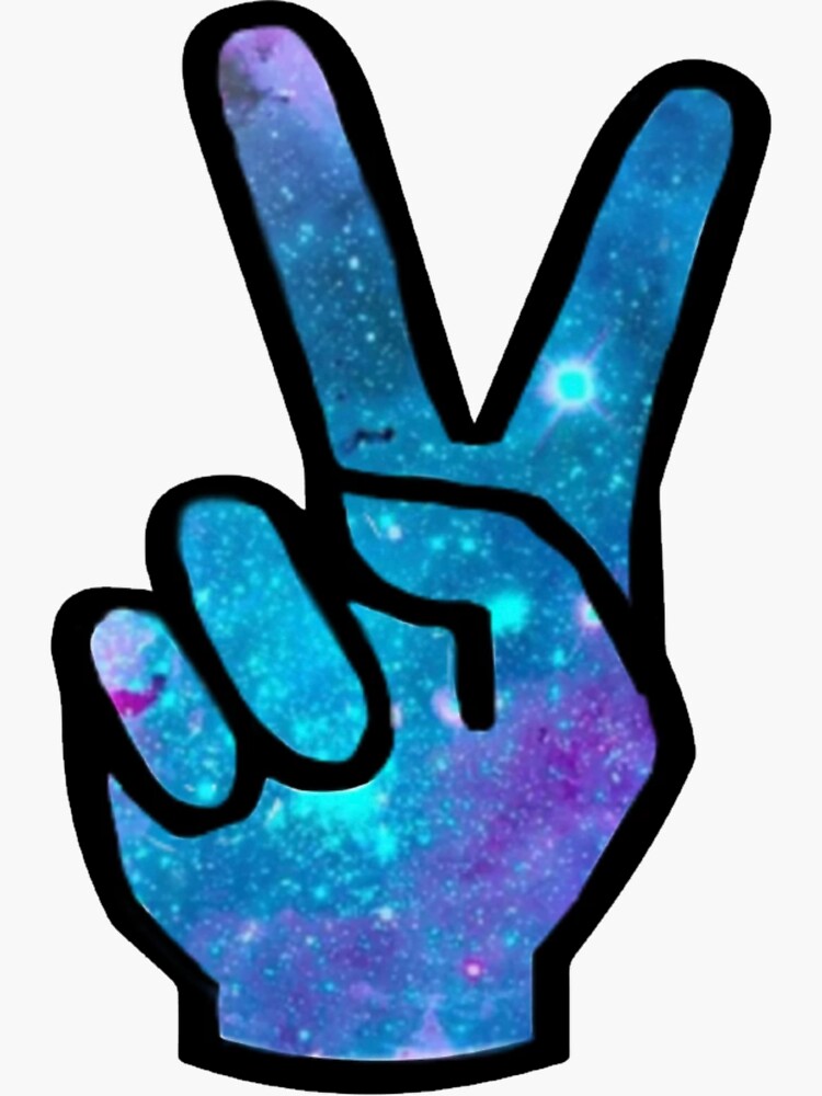 "aesthetic peace sign" Sticker for Sale by whynotaesthetic | Redbubble