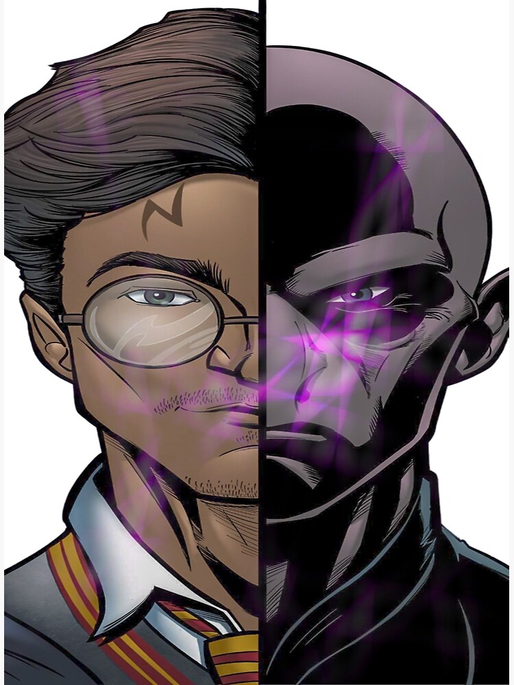 "2 face " Poster by wizardandmagic | Redbubble