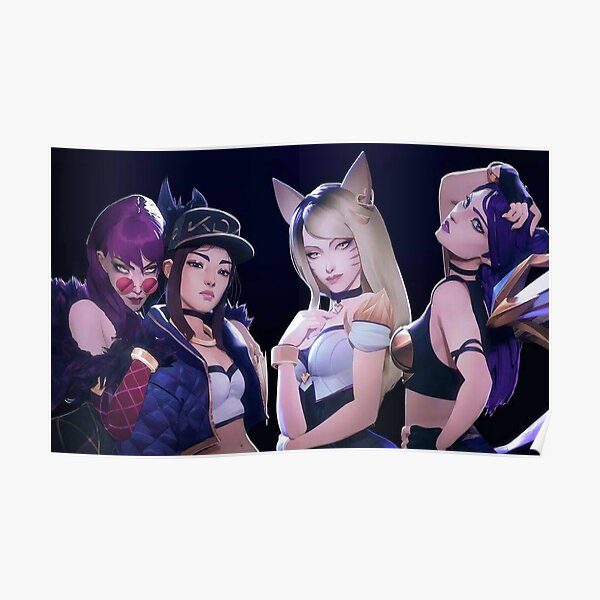 Lol Kda Posters | Redbubble