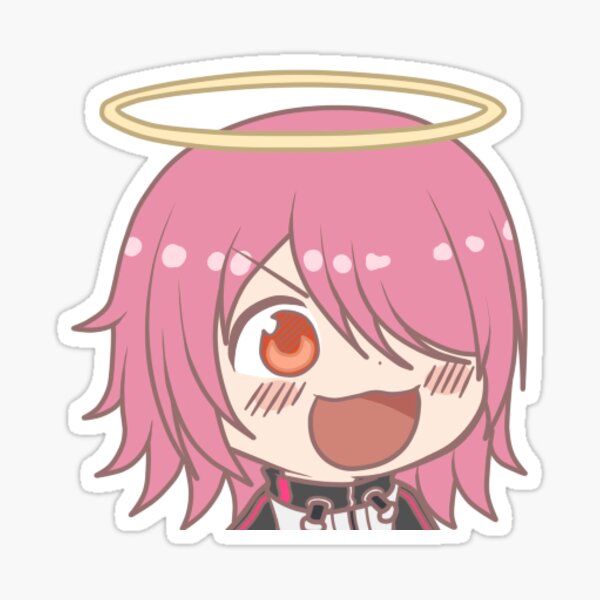 "Exusiai Excited Design owo" Sticker for Sale by schwarzfan | Redbubble