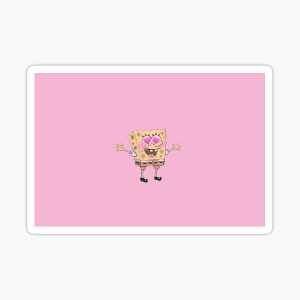 "Spongebob aesthetic" Sticker for Sale by ems02 | Redbubble