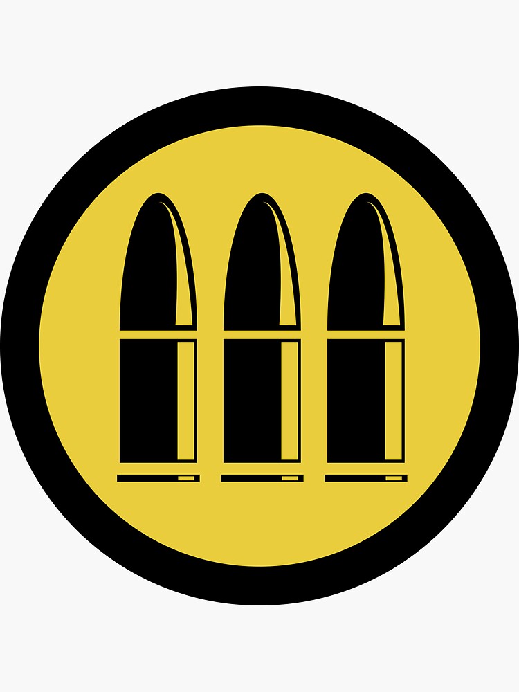 "Artillery Storage" Sticker for Sale by TeutonDesigns | Redbubble