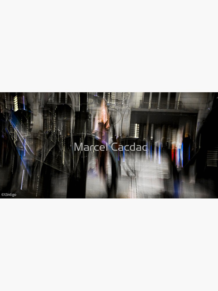 "Paris After Dark" Sticker for Sale by Tentigo | Redbubble