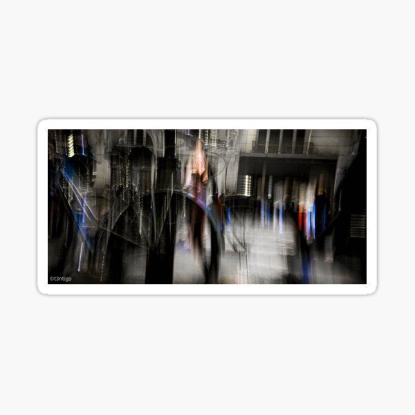 "Paris After Dark" Sticker for Sale by Tentigo | Redbubble