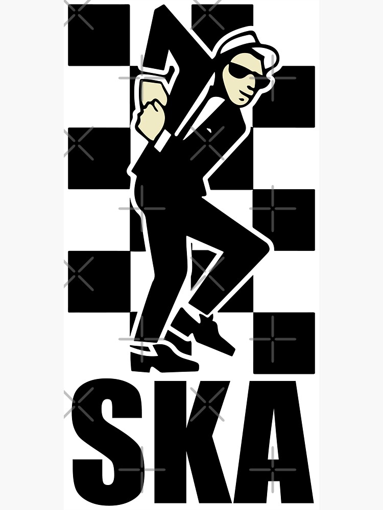 "Rude Boy Ska" Sticker by ale21diaz | Redbubble