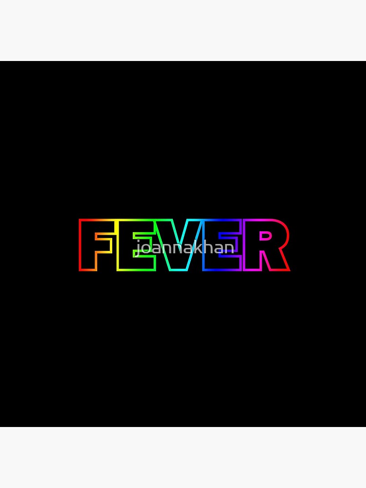 "RAINBOW FEVER LOGO" Poster by joannakhan | Redbubble