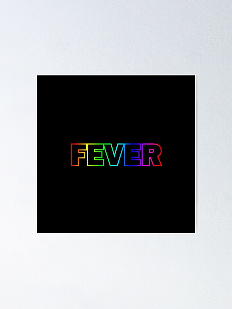"RAINBOW FEVER LOGO" Poster by joannakhan | Redbubble