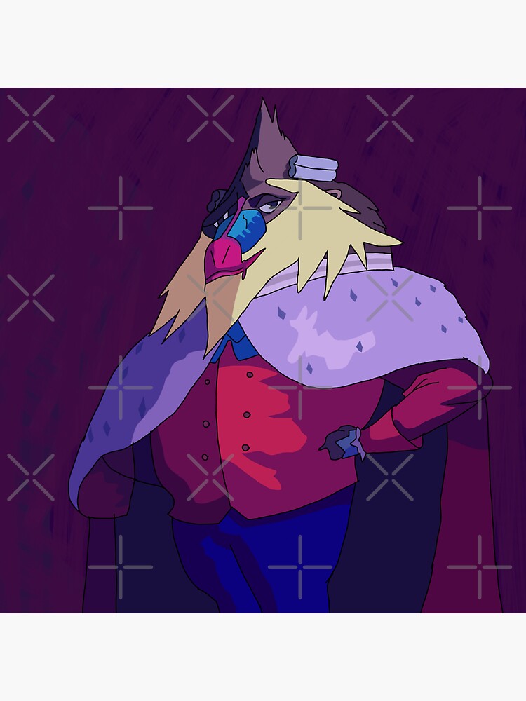 "Scarlemagne Self Portrait - Kipo And The Age Of Wonderbeasts" Sticker ...