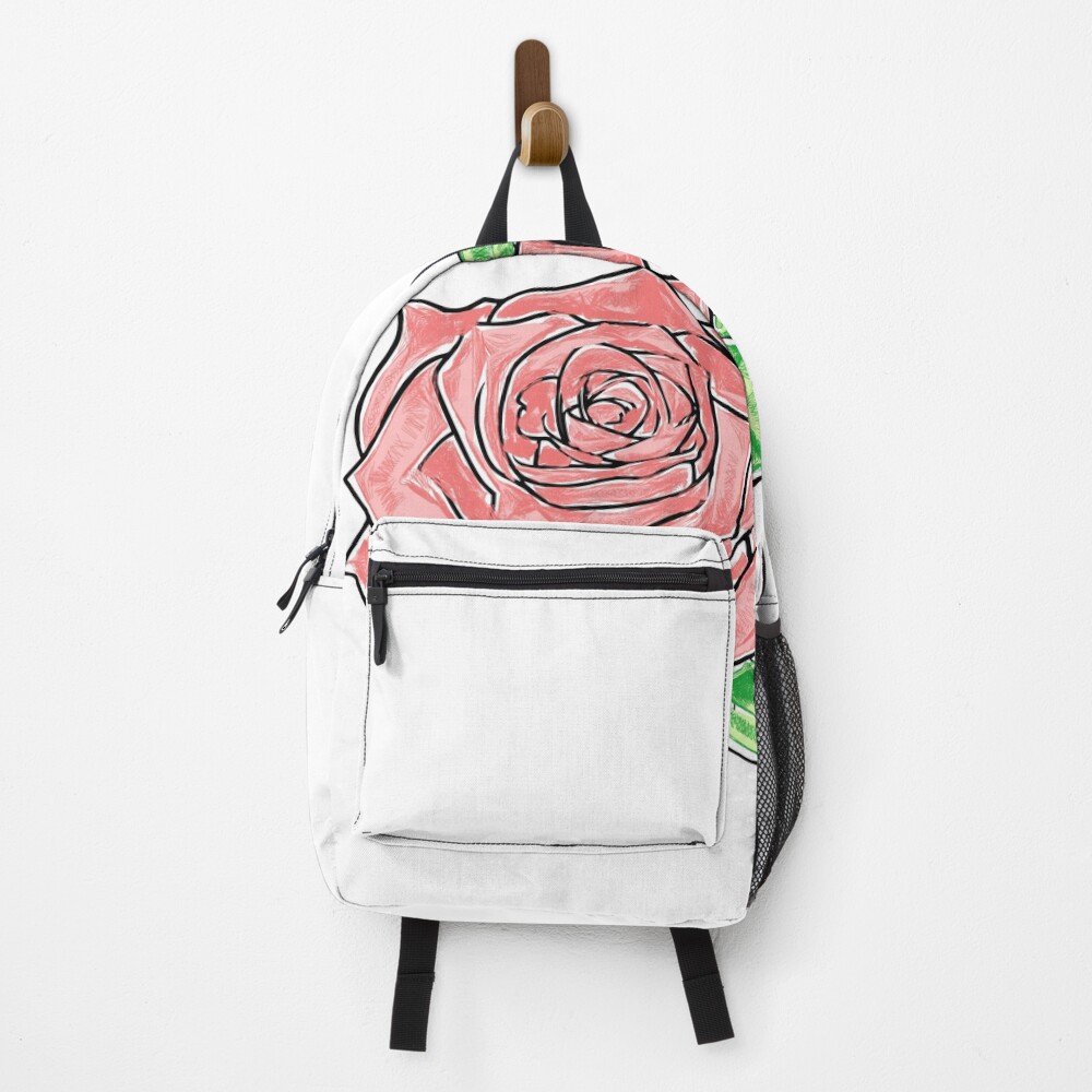 "Pinke Rose" Rucksack von AdaEncaje | Redbubble